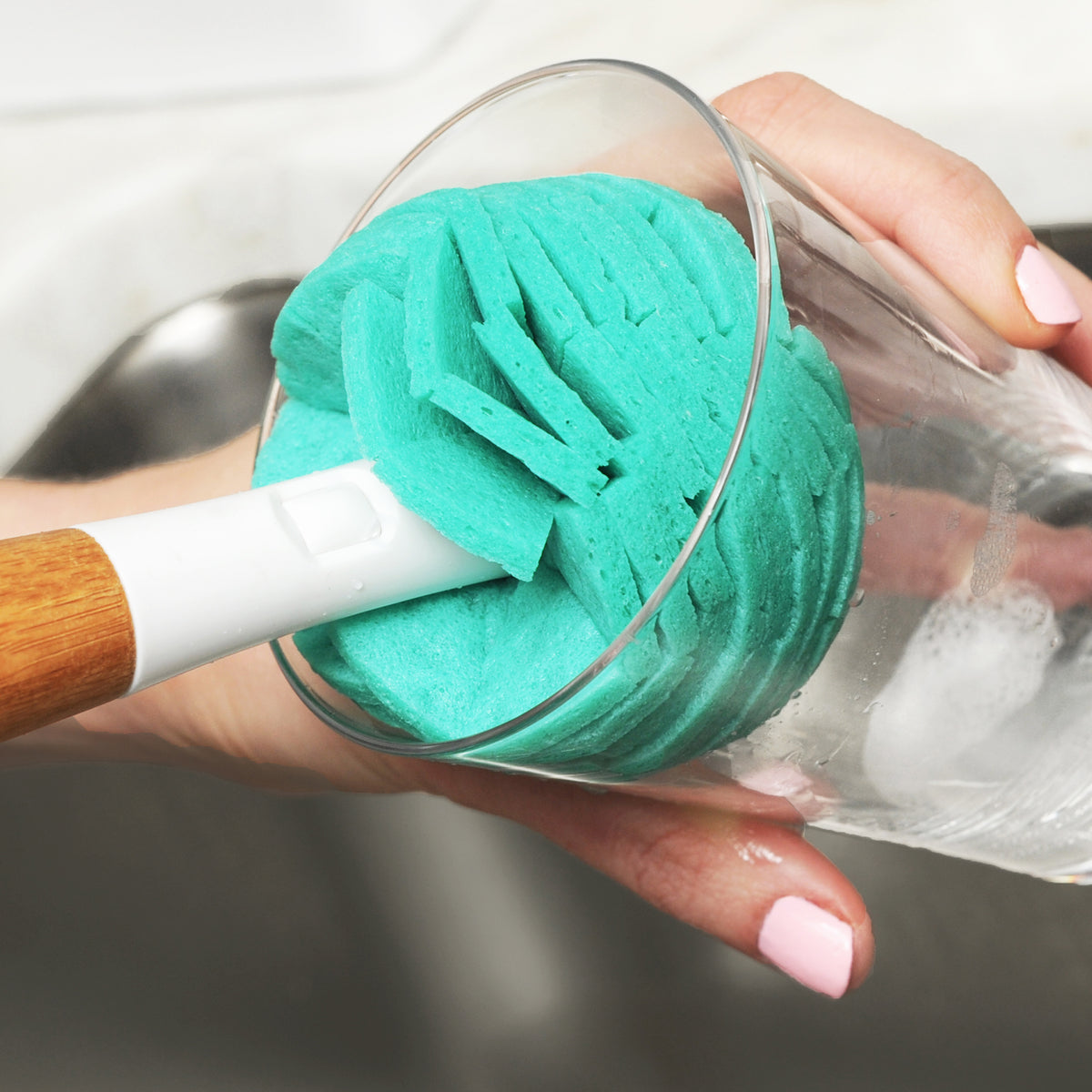 Crystal Clear 2 Glass Cleaner – KeepCup, Travel Mug Cleaning Sponge ...