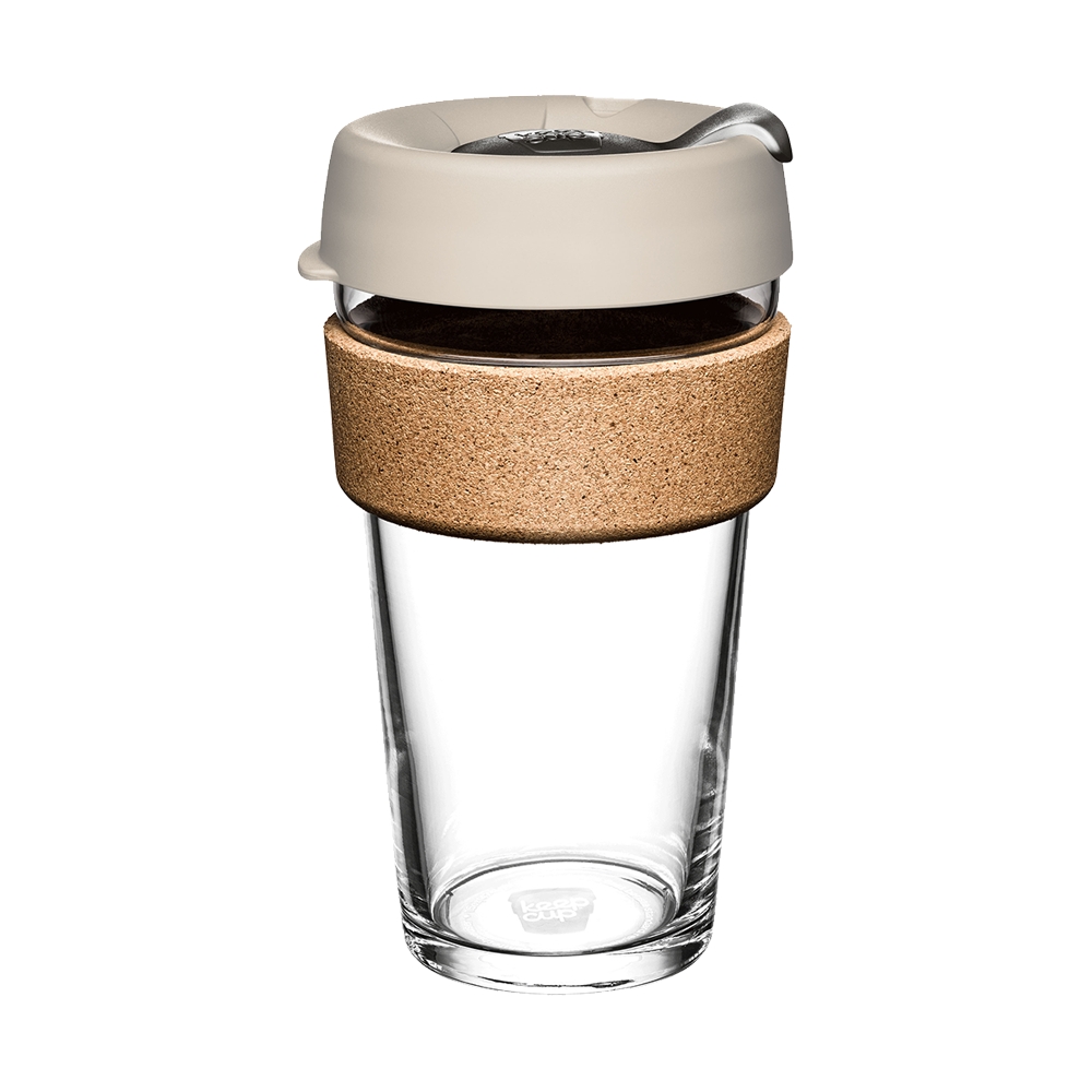 Filter Cork KeepCup Reusable Glass Coffee Cup – The Barista House