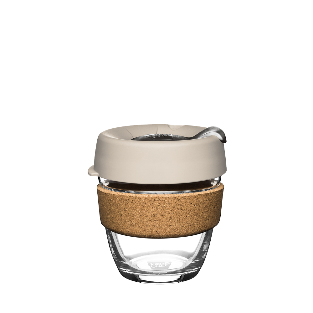 Filter Cork KeepCup Reusable Glass Coffee Cup – The Barista House